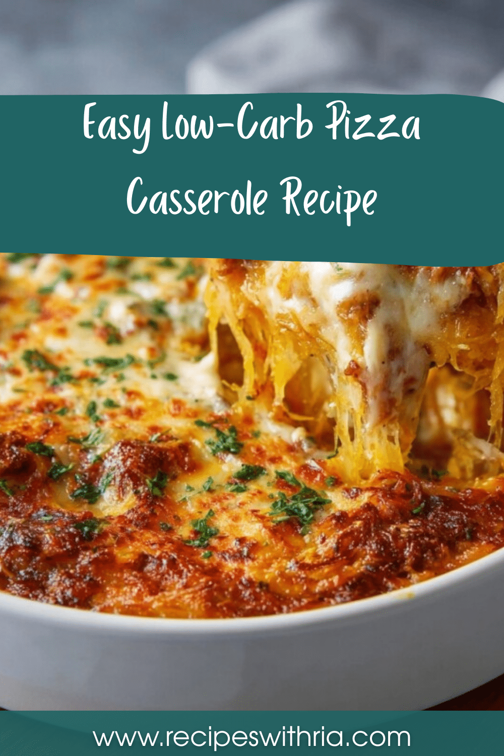 Low-Carb Pizza Casserole: Delicious & Healthy Dinner Idea